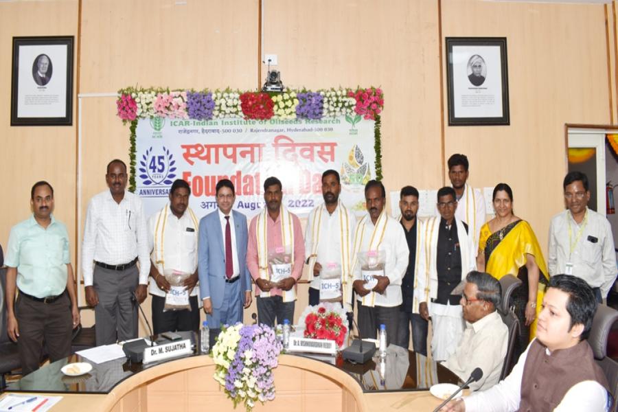 45th Foundation day celebrations at ICAR-IIOR | ICAR-Indian Institute ...