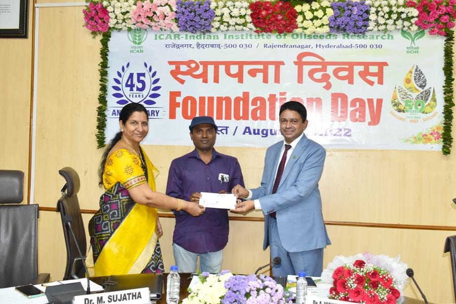 45th Foundation day celebrations at ICAR-IIOR | ICAR-Indian Institute ...