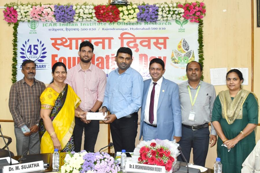 45th Foundation day celebrations at ICAR-IIOR | ICAR-Indian Institute ...