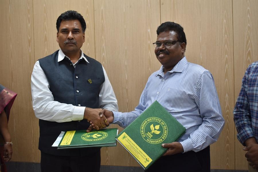 MOU signing with National Seed Corporation, New Delhi for sunflower ...