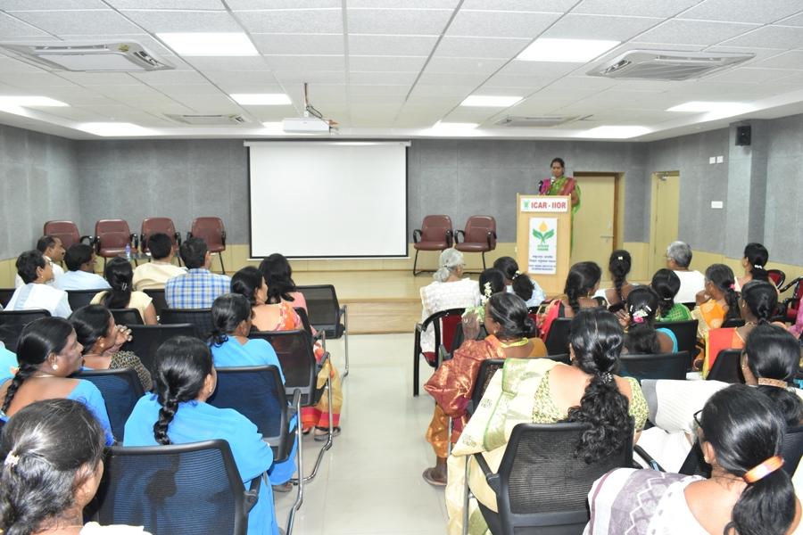International Womens day Celebrations at IIOR | ICAR-Indian Institute ...