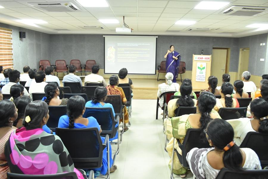 International Womens day Celebrations at IIOR | ICAR-Indian Institute ...